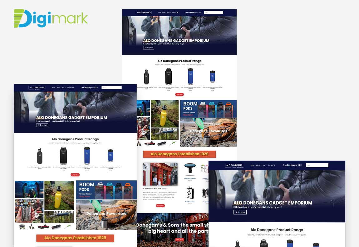 Alo Donegans Website | Digimark.ie